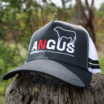 Black/White Angus Cap - Angus Australia
