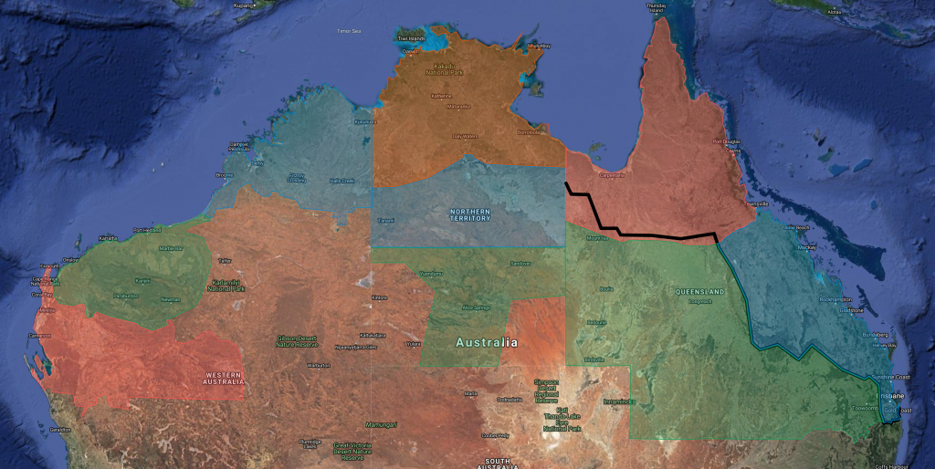 Adaptation zones across Northern Australia - Angus Australia