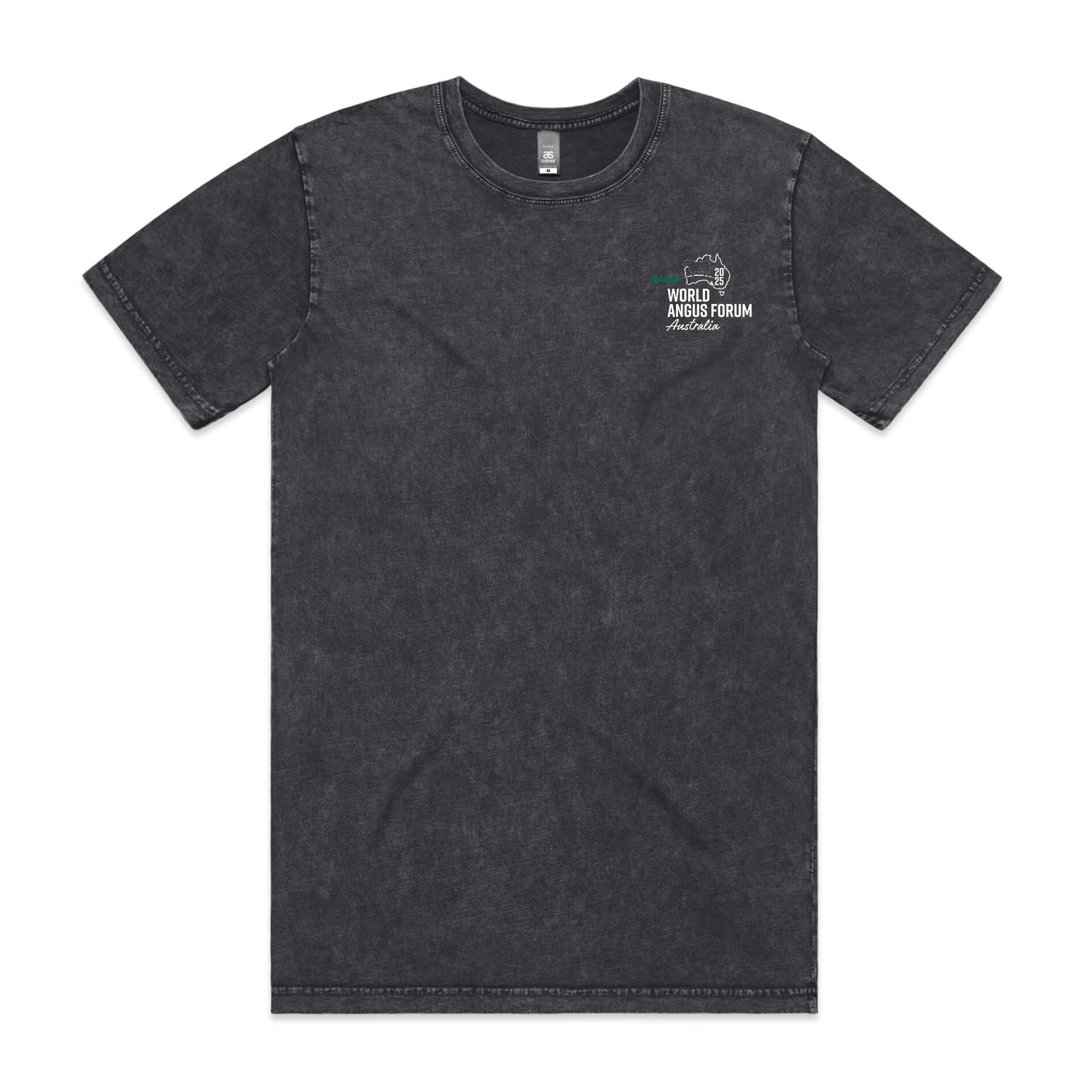 World Angus Forum Stonewash Unisex T-Shirt - Angus Australia