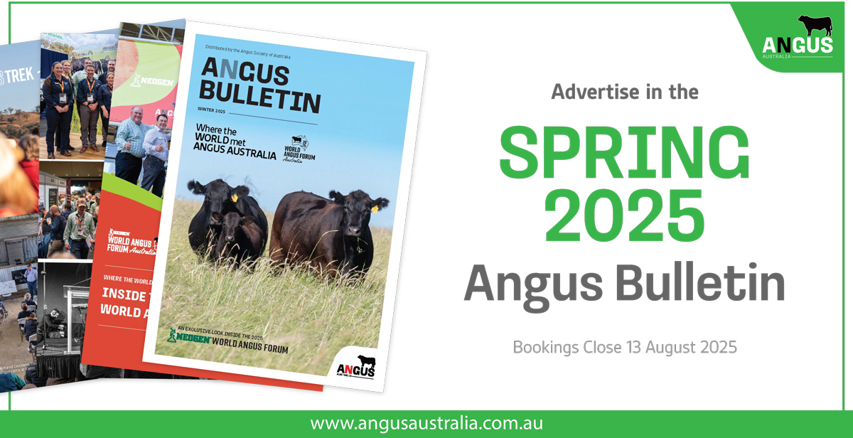 BOOK NOW: Spring 2025 Angus Bulletin - Angus Australia